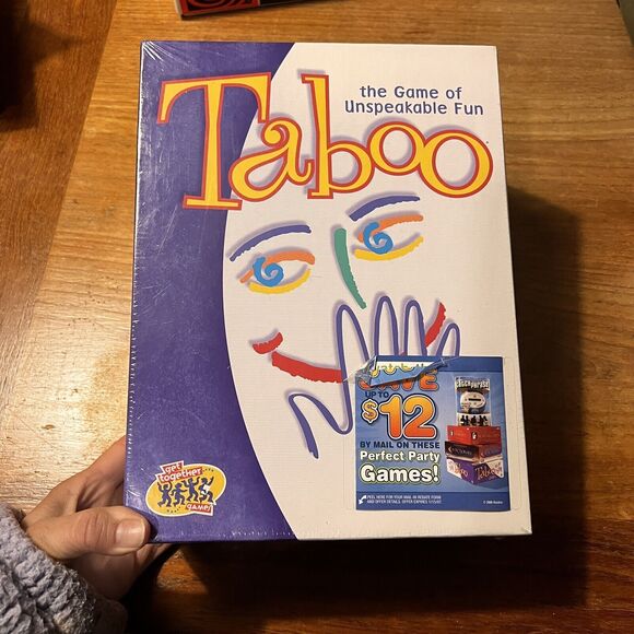 Milton Bradley | Games | Vintage 200 Taboo The Game Of Unspeakable Fun ...